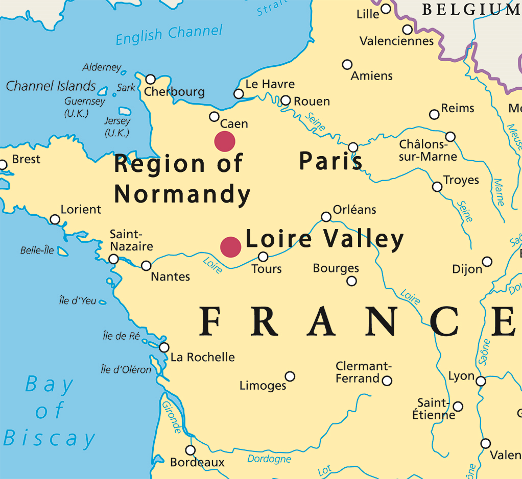 Castles, Cathedrals & Calvados (7 Days)